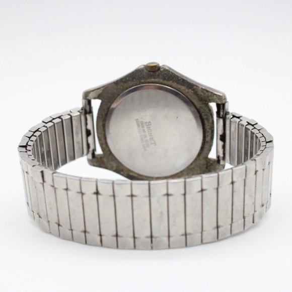 SIGNET | Accessories | Vintage Signet Watch Mens Gold Tone Stainless ...